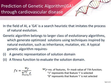 Bioinformatics Risk Of Cardiovascular Disease Analysis In Bioinformatics Framework Pptx