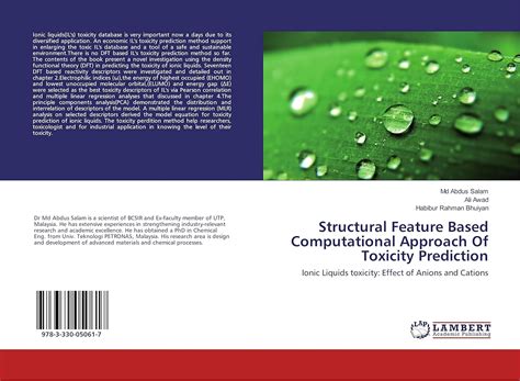 Amazon Structural Feature Based Computational Approach Of Toxicity Prediction Ionic
