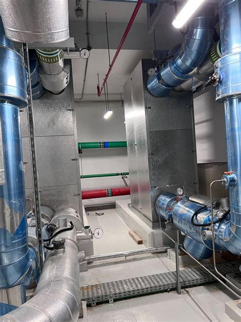 Energy Transfer Station Ets Room A District Cooling System Dcs