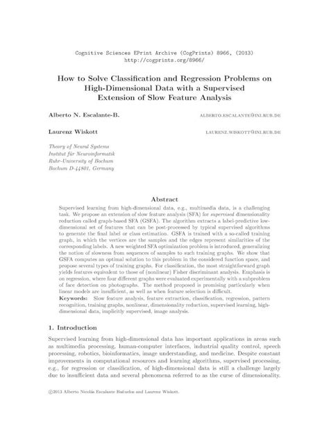 Pdf How To Solve Classi Cation And Regression 89661 Pdf How To Solve Classi Cation And Regression 89661