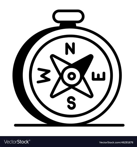 Compass Royalty Free Vector Image Vectorstock