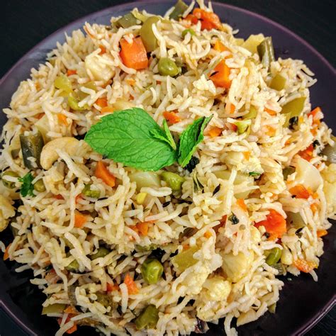 Veg Pulao Mukhorochak