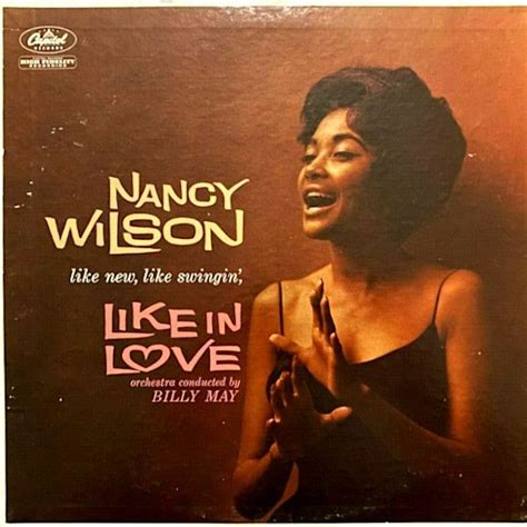 Like In Love Álbum De Nancy Wilson Letras Mus Br