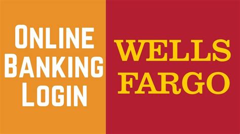 Wells Fargo Bank Online Banking Login Wells Fargo Login Youtube