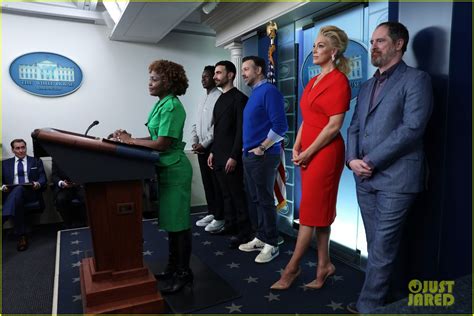 Jason Sudeikis And Ted Lasso Casts White House Visit Crashed By Trent