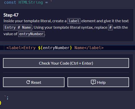 Learn Form Validation By Building A Calorie Counter Step 47 Javascript The Freecodecamp Forum