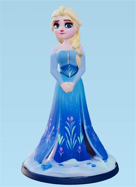Elsa By Yuang Makerworld Download Free 3d Models