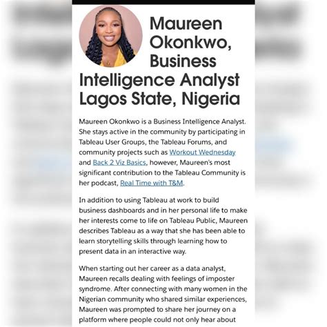 Datafam Datafam Datavisualization Tableaupublic Tableau Maureen Okonkwo 33 Comments