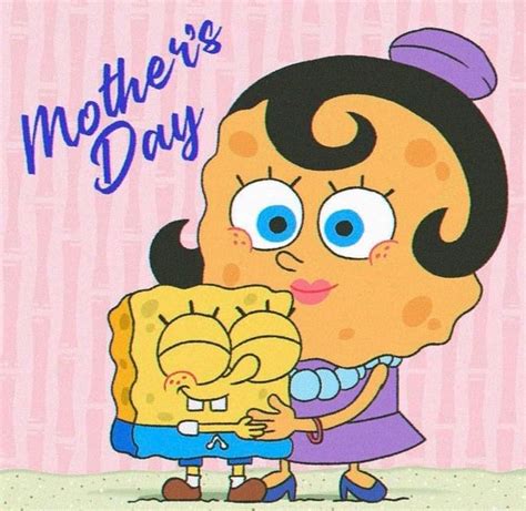 Pin By Brittany Moneymaker On Art Spongebob Mom Mothers Day Cartoon