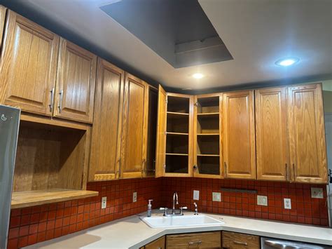 Free Kitchen Cabinets Oak Must Demo Yourself Kitchen Islands