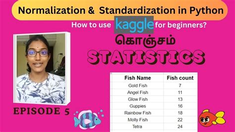 Statistics For Data Science Ep 5 Normalization Standardization In
