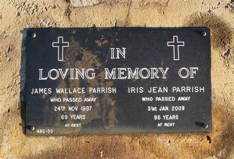 James Wallace Parrish 1918 1987 Find A Grave Memorial