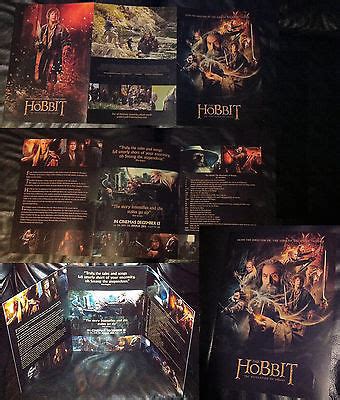 The Hobbit The Desolation Of Smaug Premiere Fold Out 501418246