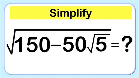 Nice Algebra Math Simplification Youtube