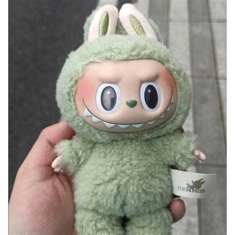 Labubu Keychain Doll Pop Mart Blindbox Toy Figures Toys Figure Birthday