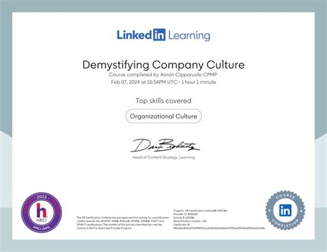 Certificate Of Completion Aaron Cipparuolo Cpmpcimp