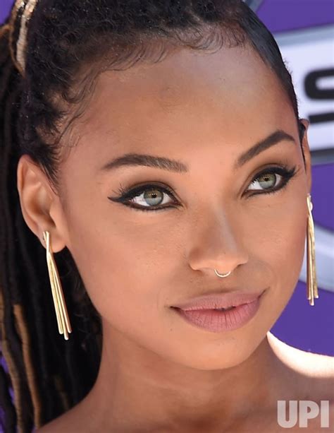 Logan Browning Eyes
