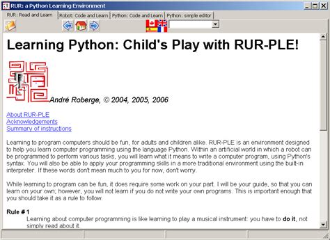 Tk Tinker Python Utility Robot Python Learning Environment