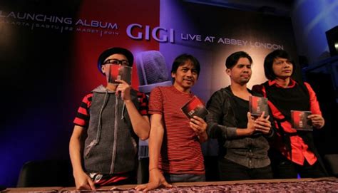 Gigi Luncurkan Album Terbarunya Tempo Co