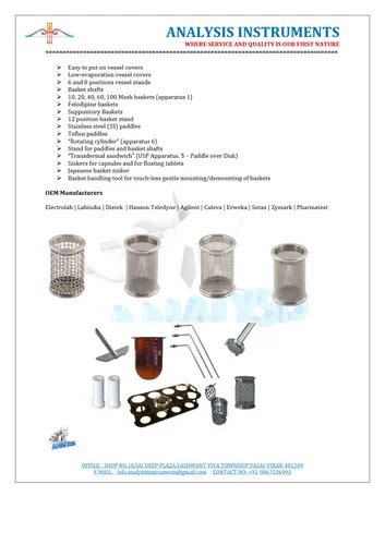 Clear Dissolution Vessel At ₹ 1650piece Tablet Dissolution Glass