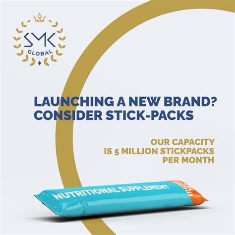 Devang D Patel Mba On Linkedin Smk Global Launching A New Brand Consider Stick Packs