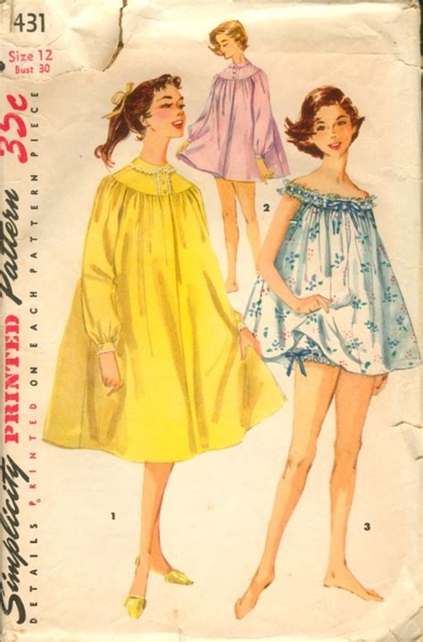 Simplicity 1431 A Vintage Sewing Patterns Fandom