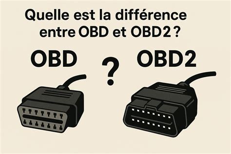 Quelle Est La Différence Entre Obd Et Obd2 Guide Complet Du