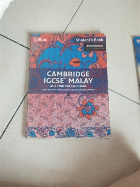 Cambridge Igcse Malay Foreign Language Hobbies And Toys Books