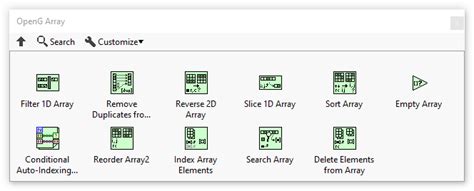 openg array library toolkit for labview download vipm by jki