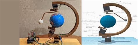 A Physical Earth Moon Model Using Python Python Piday Raspberrypi Raspberrypi Elliotbarlas