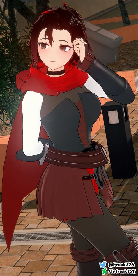 Ruby Confident Walk Pinup By Fefreak726 On Deviantart