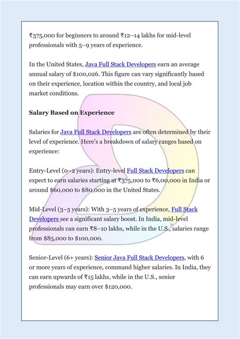 Ppt Java Full Stack Developers Roles Responsibilities And Salaries Powerpoint Presentation