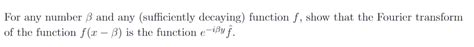 Solved For Any Number β And Any Sufficiently Decaying