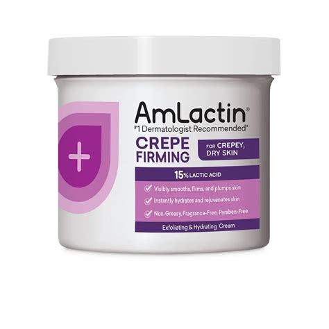 Amlactin Crepe Firming Cream With 15 Lactic Acid Aha Ingredients