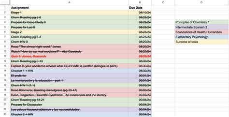 College Assignment Tracker Simran