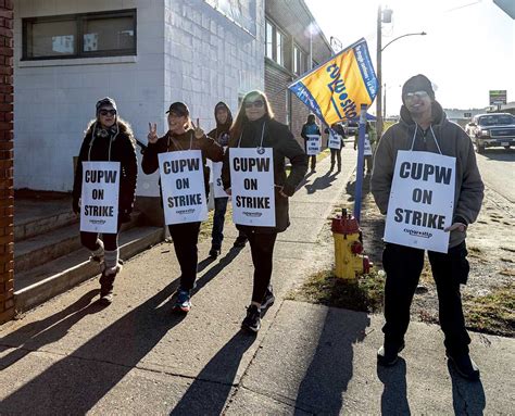 Prince George Postal Workers Hit The Picket Lines Prince George Citizen