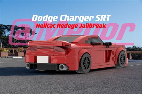 Lego Moc Dodge Charger Srt® Hellcat Redeye Jailbreak By Menor
