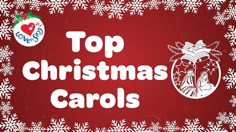 Top Christmas Carols With Lyrics 🌟 Youtube