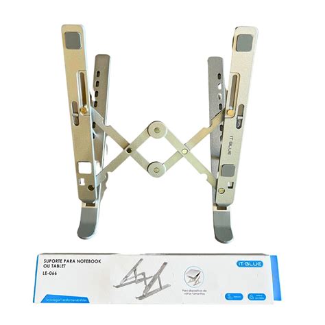 Suporte Universal Notebook 11 A 17 Ipad Inclinacao 6 Niveis Shopee Brasil