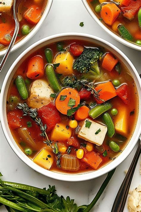 Easy Recipes Vegetable Soup Nourishing Comfort In A Bowl Recipe Vegetable Recipes Easy
