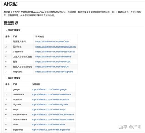 Huggingface镜像站：如何优雅地解决ai模型下载之痛？ 知乎