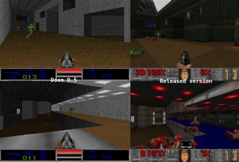 File:Doom 0.5 comparison.jpg - The Doom Wiki at DoomWiki.org - Doom, Heretic, Hexen, Strife, and ...