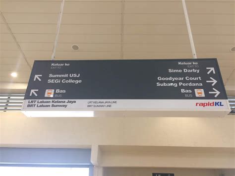 Kuala Lumpur Walk Pics Kuala Lumpur Lrt Usj 7 Station