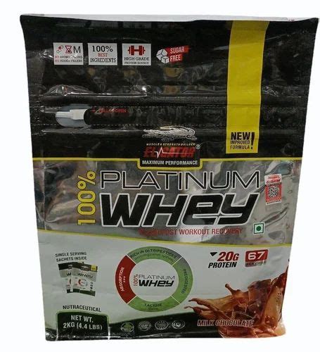 2kg Platinum Whey Protein At Rs 2900pack Kaka Nagar Shamli Id