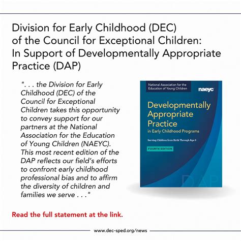 In Support Of Developmentally Appropriate Practice Dap