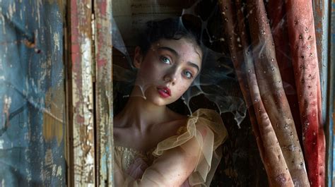 Free Enigmatic Window Gaze Image Woman Gaze Window Download At