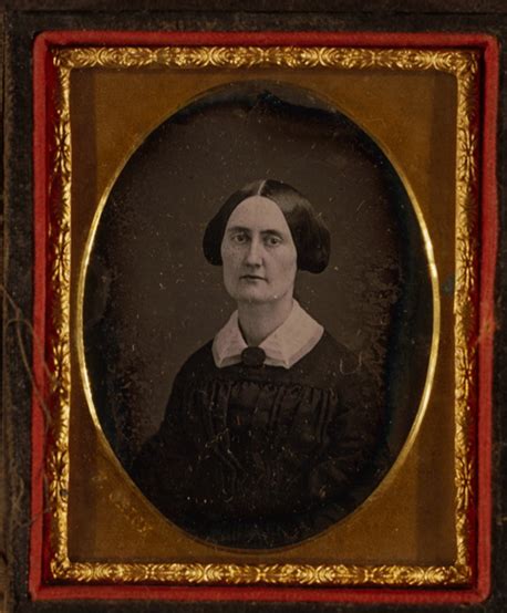 A Francis Henry Grice Daguerreotype Ca1844 Proposed To Depict Vilate Murray Kimball Rods