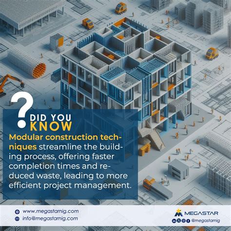 Megastar Technical And Construction Company On Linkedin Didyouknow Modular Construction