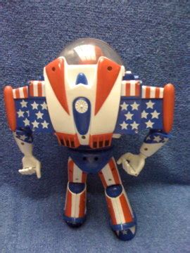 Buzz Lightyear Talking Action Figure 12 Red White Blue 77313161