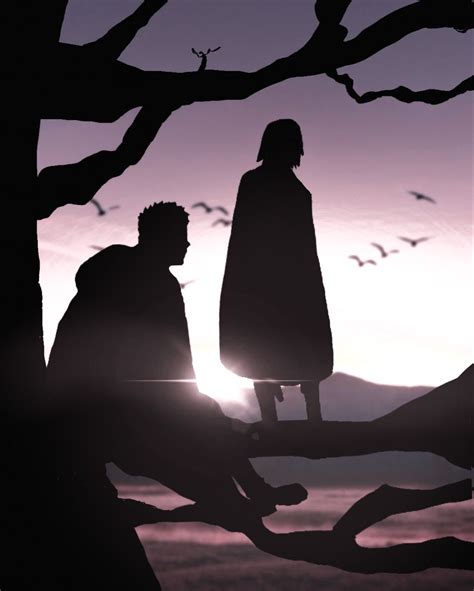 Naruto Uzumaki And Sasuke Uchiha